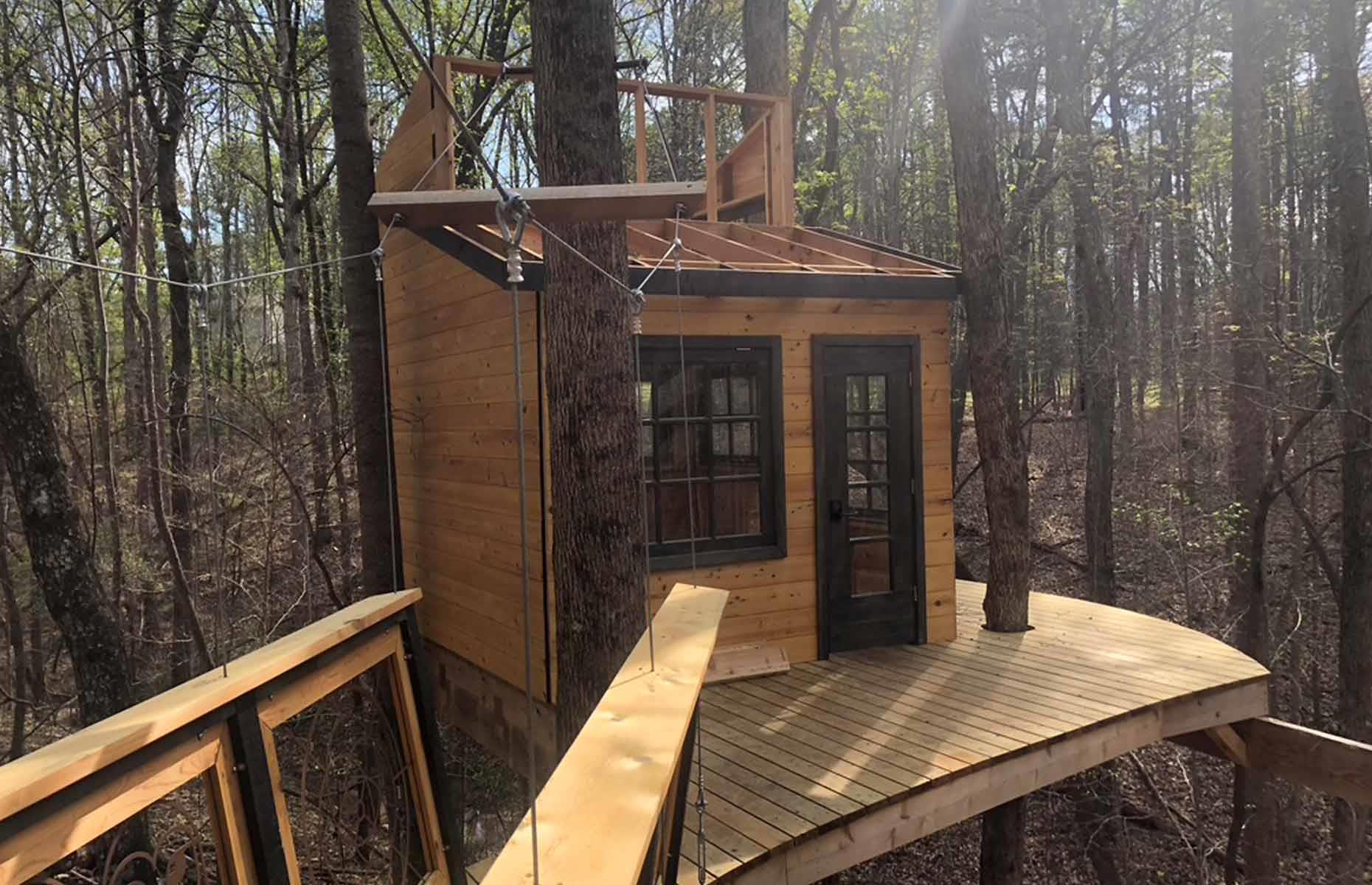 How one man built a magical treehouse in the woods (copy) | lovemoney.com