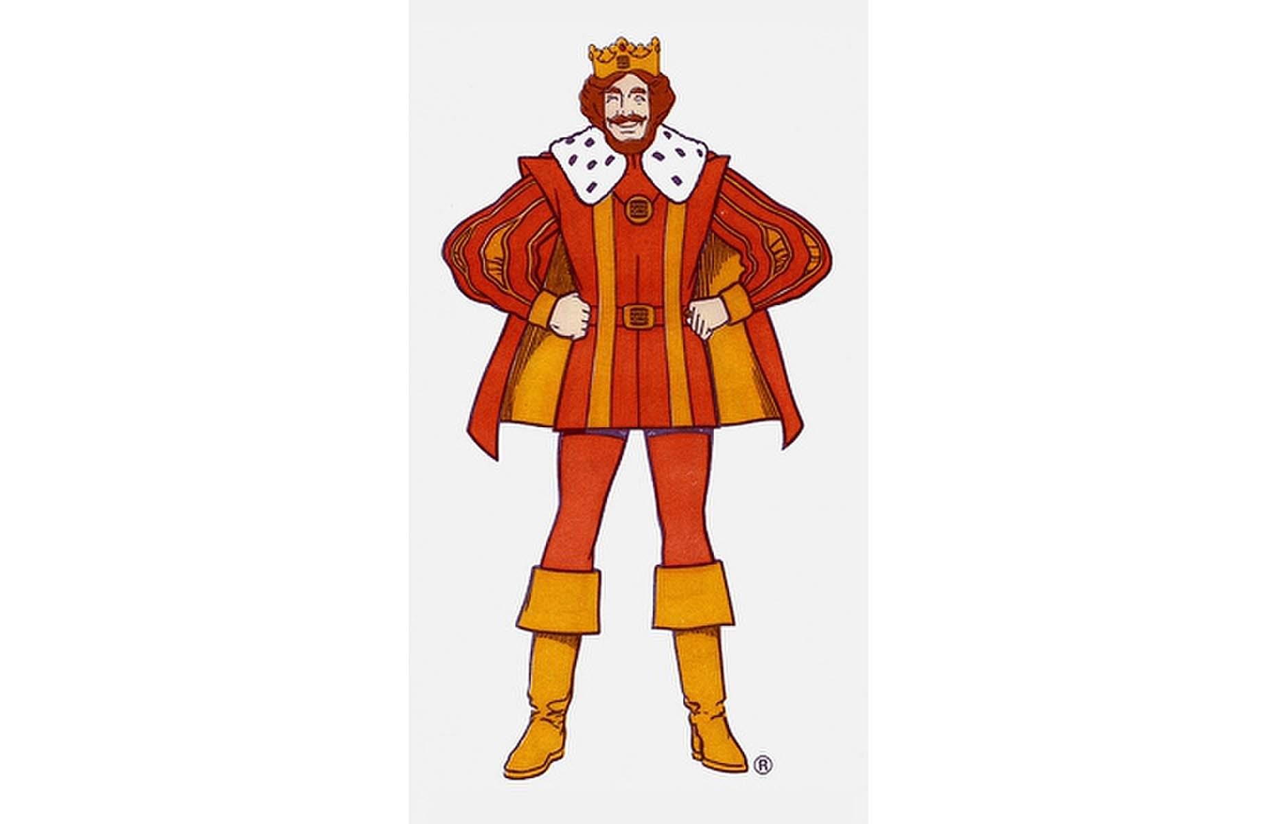 Burger King Mascot Drawing
