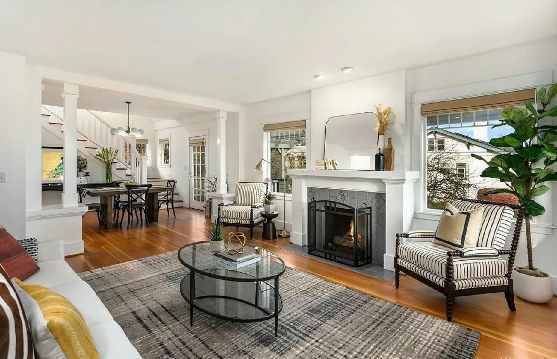 Seattle Craftsman Home Interior Northwest Revival Flavor In Seattle