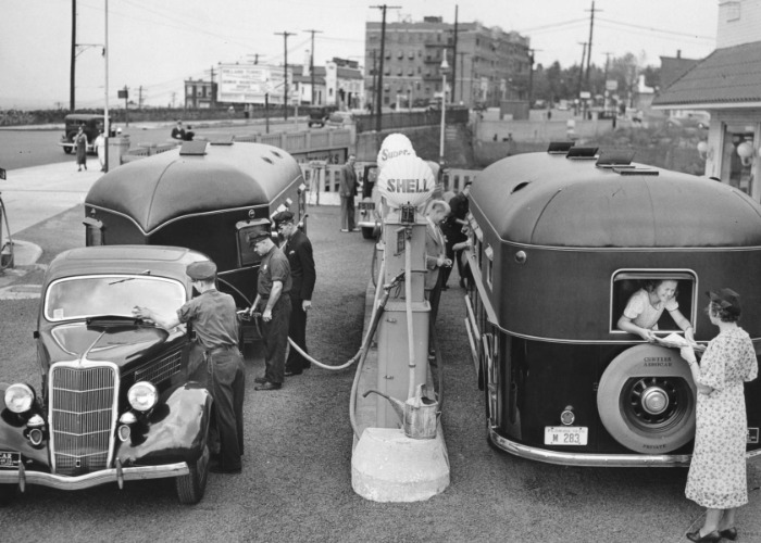 Amazing early photos of America’s highways and automobiles ...