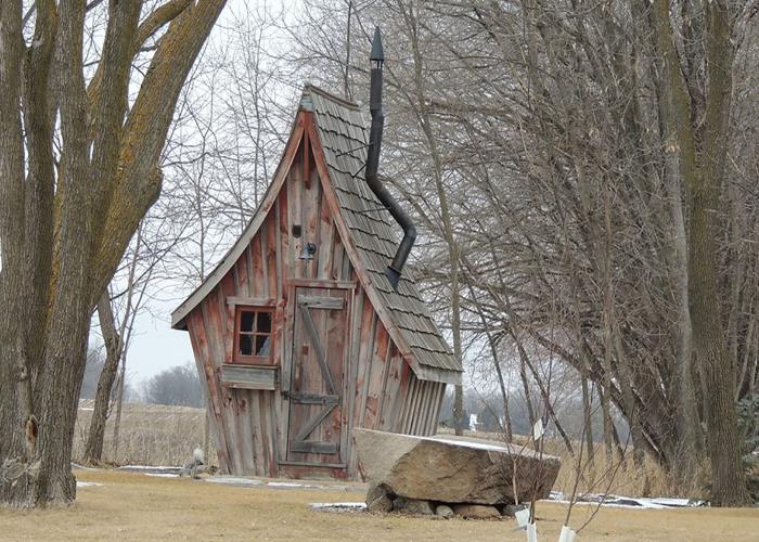 Rustic Way Whimsical House