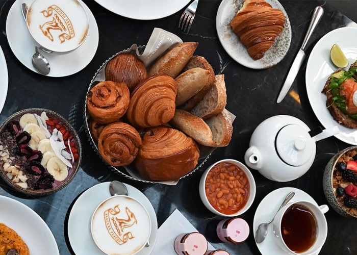 Luxury Hotel Breakfast Aesthetic