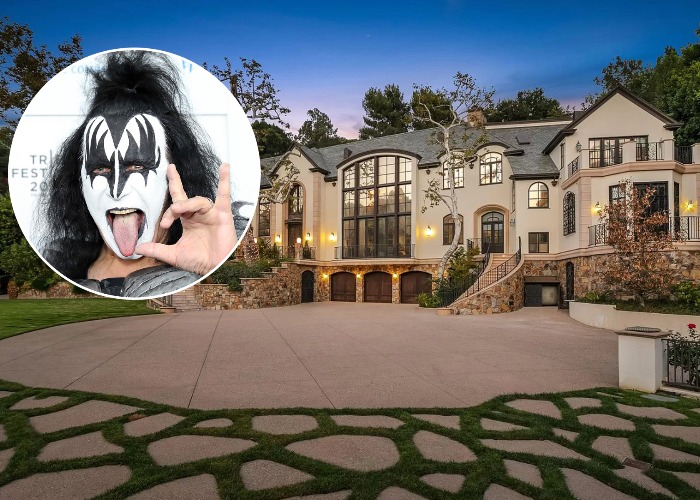Inside the glamorous homes of the world's biggest rock stars ...
