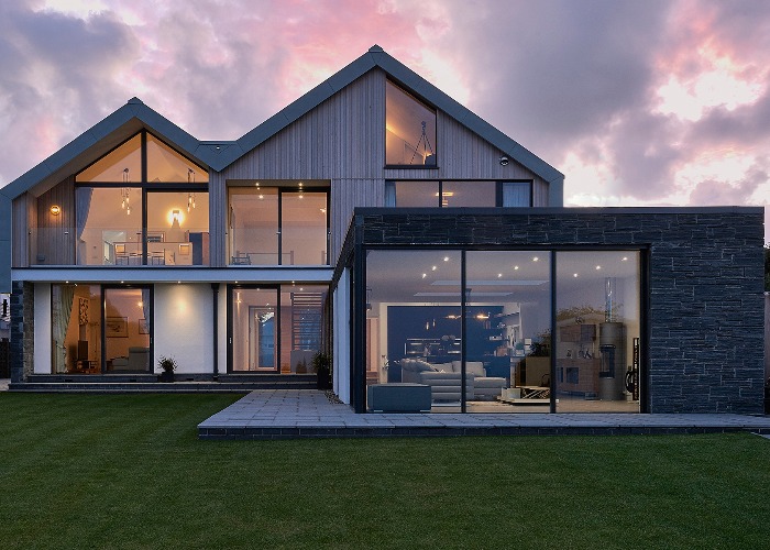 Step inside this modern self-build on the Welsh coast | loveproperty.com