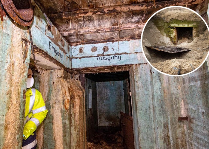 Incredible lost war bunkers that were recently rediscovered ...