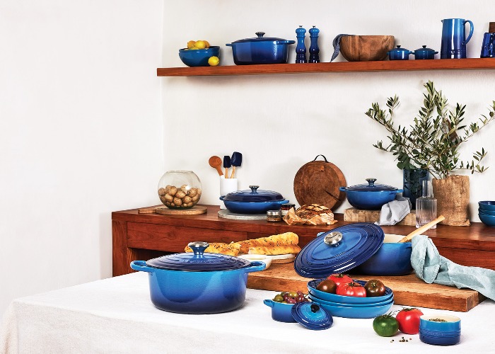 Le Creuset's new Azure collection is the newest kitchen must-have ...