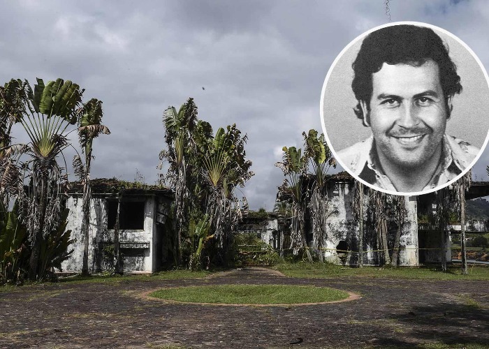 Pablo Escobars zerstörte Luxusbleibe und weitere verfallene ...