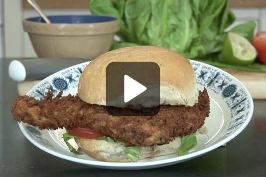 Swordfish burger recipe