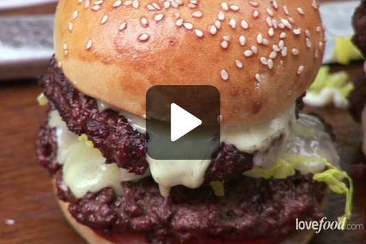 The ultimate chuck steak cheese burger recipe